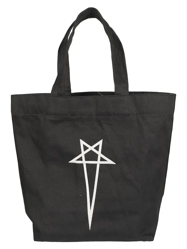 Rick Owens Canvas Tote Bag - Black