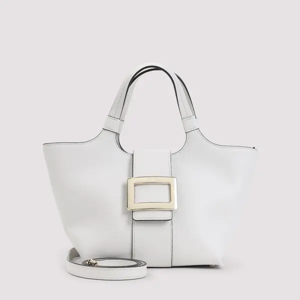 ROGER VIVIER Belle Vivier Mini Shopping Bag - Grey
