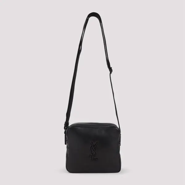 Saint Laurent Cube Nappa Leather Shoulder Bag - Black