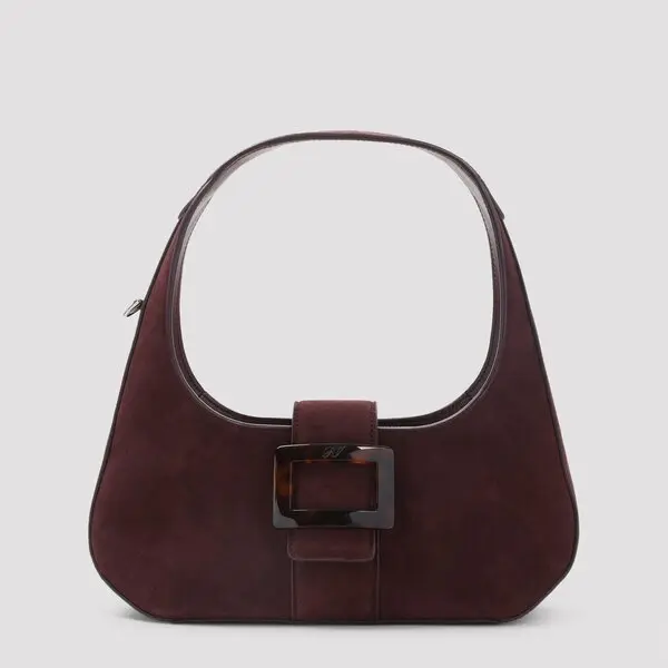 ROGER VIVIER Mini Hobo Handbag - Red