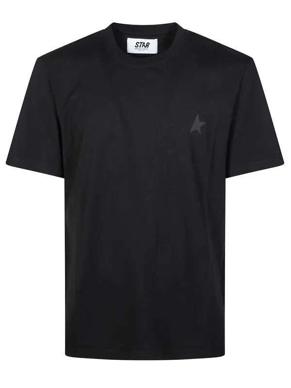 GOLDEN GOOSE Star Print Crew Neck T-shirt