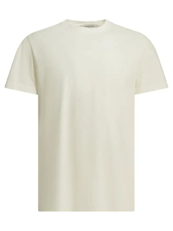 GOLDEN GOOSE Effortless Distressed Crewneck T-shirt Size