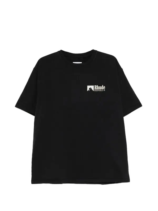 Rhude Classic Logo Print T-shirt