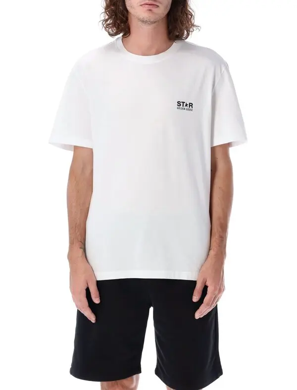 GOLDEN GOOSE Cotton T-shirts And Polos For Fw25 Collection - White