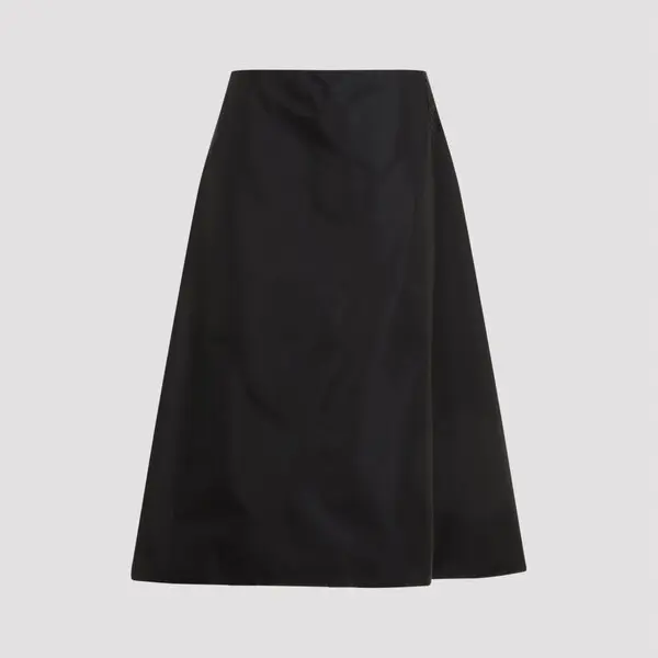 Marni Polyamide Midi Skirt - Black