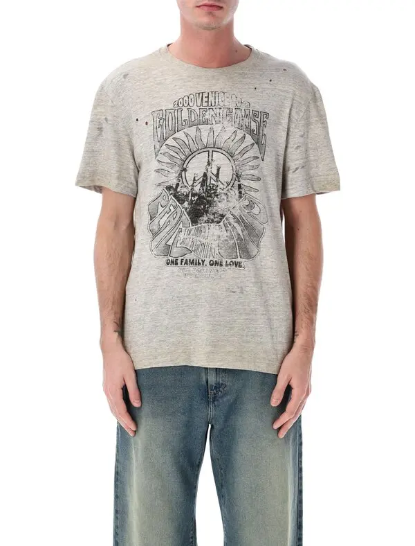 GOLDEN GOOSE Graphic T-shirt - Grey
