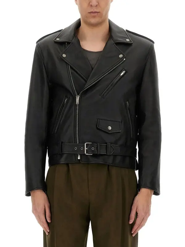 Saint Laurent Leather Biker Jacket