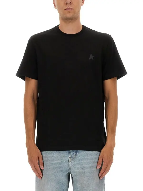 GOLDEN GOOSE Classic Cotton T-shirt - Black