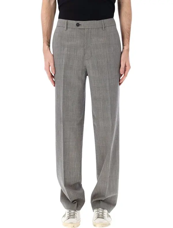 GOLDEN GOOSE Tailored Prince Of Wales Check Slim-fit Trousers