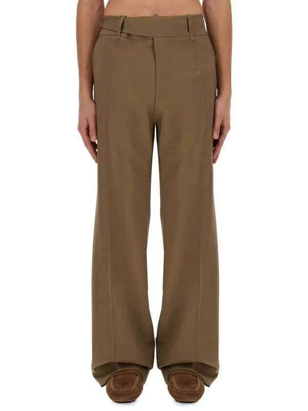 Dolce & Gabbana Virgin Wool Stretch Trousers