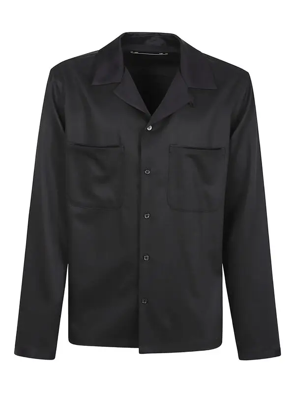 GOLDEN GOOSE Reguther Fit Camp Collar Shirt Size