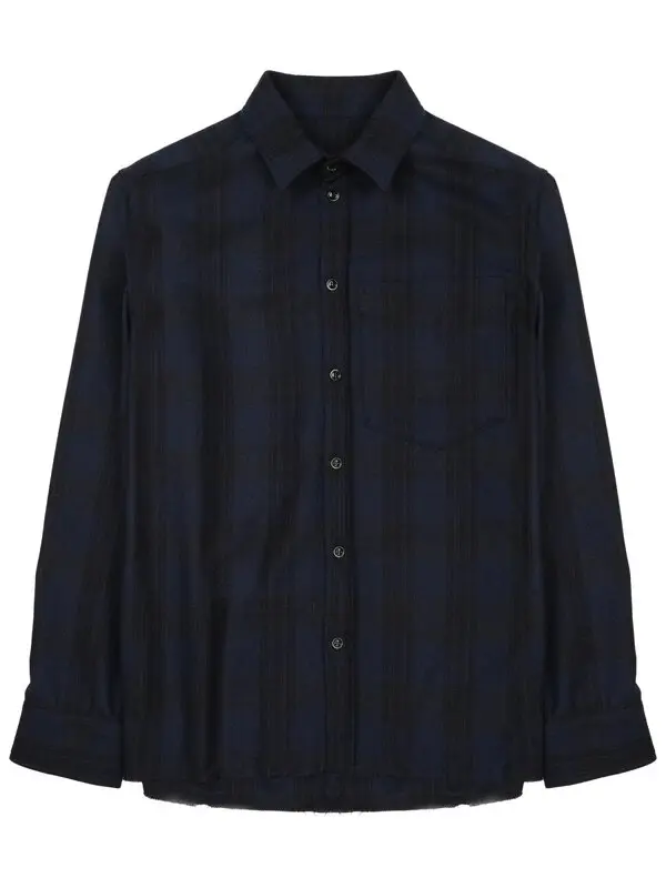 NINE:INTHE:MORNING Plaid Button-up Shirt