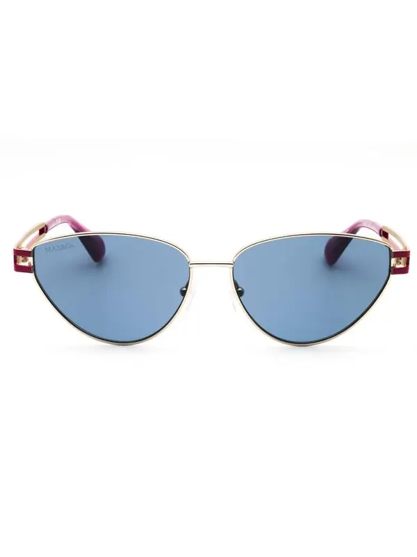 Max & Co. Cat Eye Sunglasses - Gold / Blue
