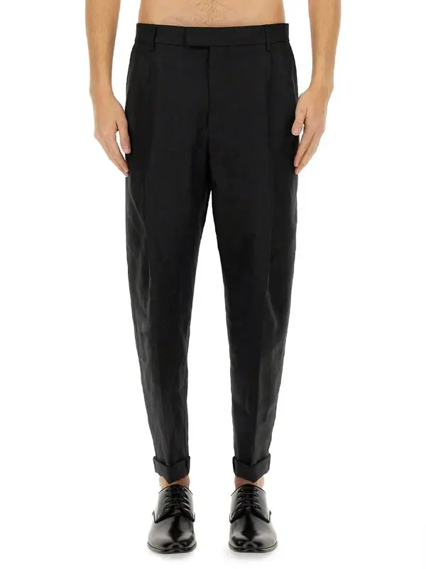 Dolce & Gabbana Linen Tailored Pants