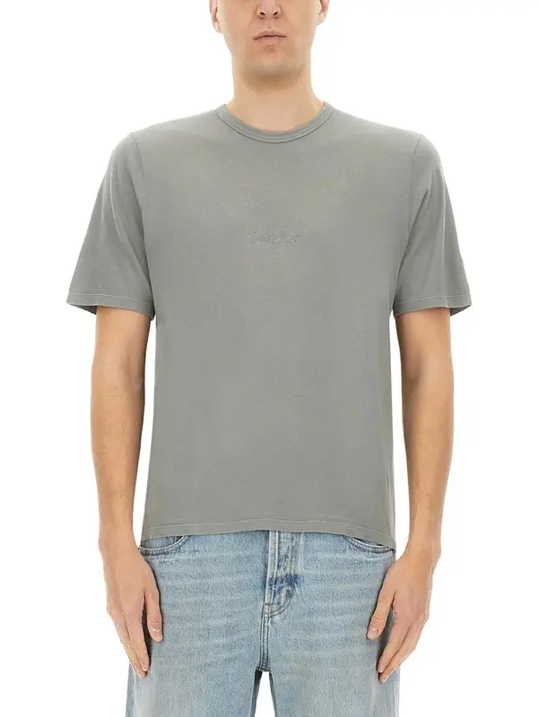 Saint Laurent Logo T-shirt Size