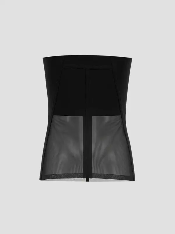 Rick Owens Contemporary Bustier Top