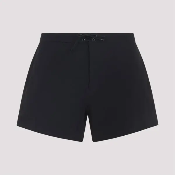 Saint Laurent Drawstring Swim Shorts - Black