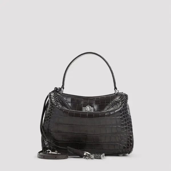 Balenciaga Mini Top Handle Handbag - Brown