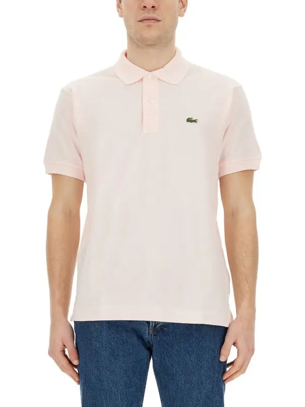 Lacoste Classic Logo Polo - Pink