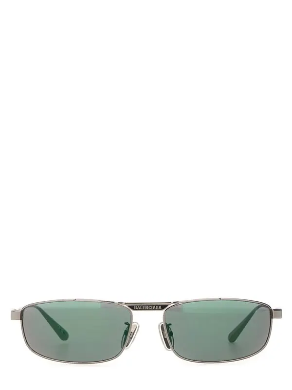 Balenciaga Rectangle Frame Sunglasses - Grey