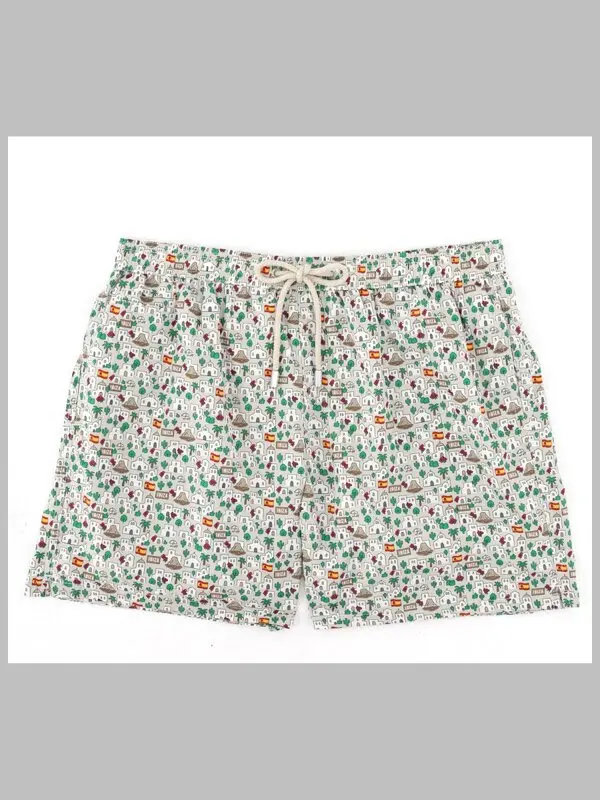 MC2 SAINT BARTH Printed Swim Trunks - Multicolour