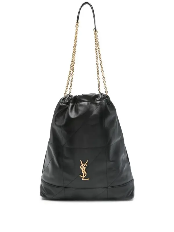 Saint Laurent Large Jamie Pochon Bag - Black