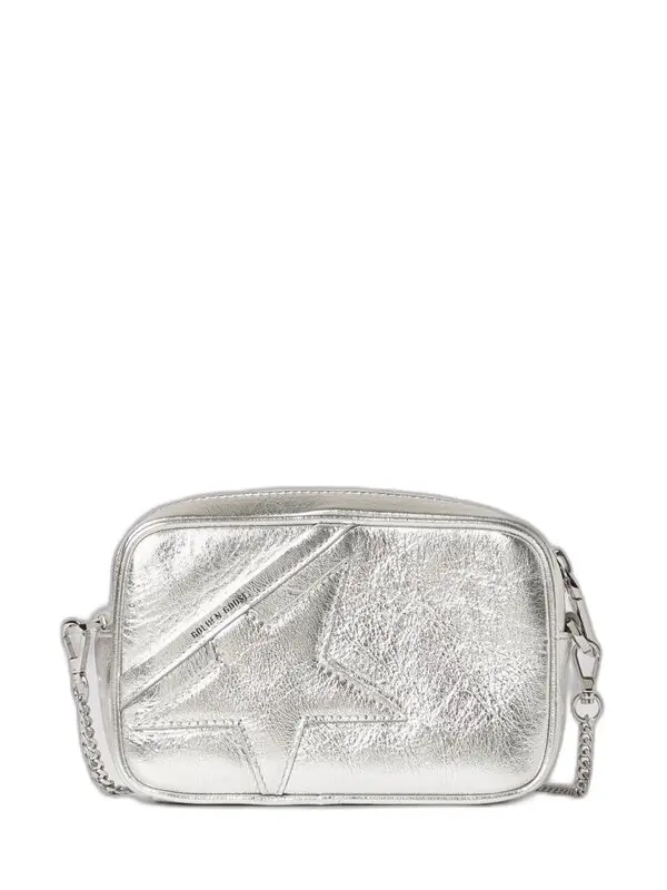 GOLDEN GOOSE Mini Star Cross Body Handbag - Silver