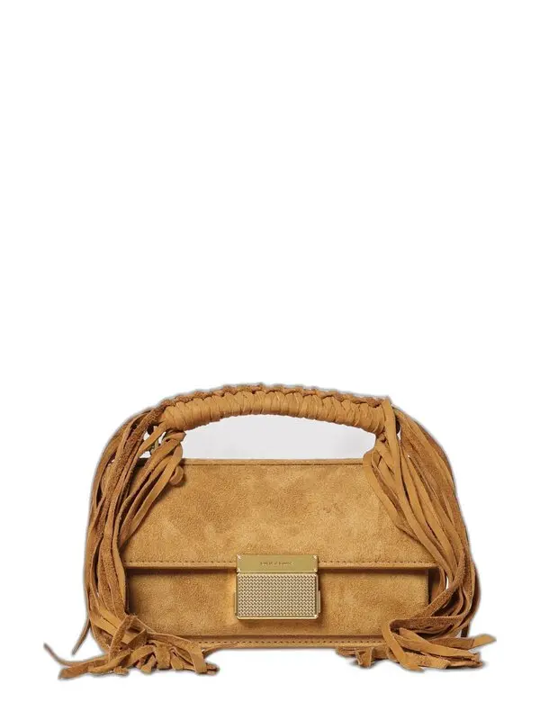 GOLDEN GOOSE Mini Luxe Shoulder Bag - Cammello