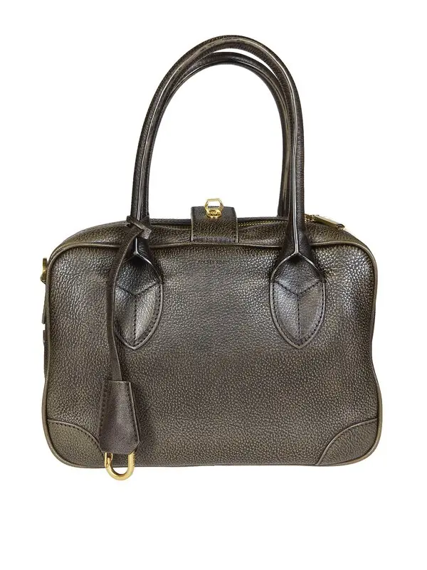 GOLDEN GOOSE Vita Bag In Leather - Marrone