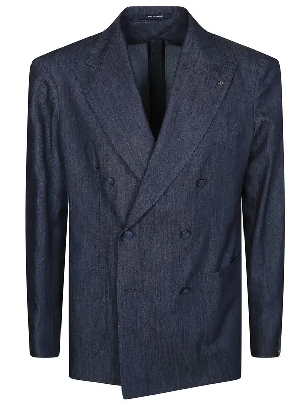 Tagliatore Cotton Double-breasted Jacket