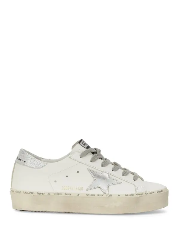 GOLDEN GOOSE Hi Star Sneakers - White