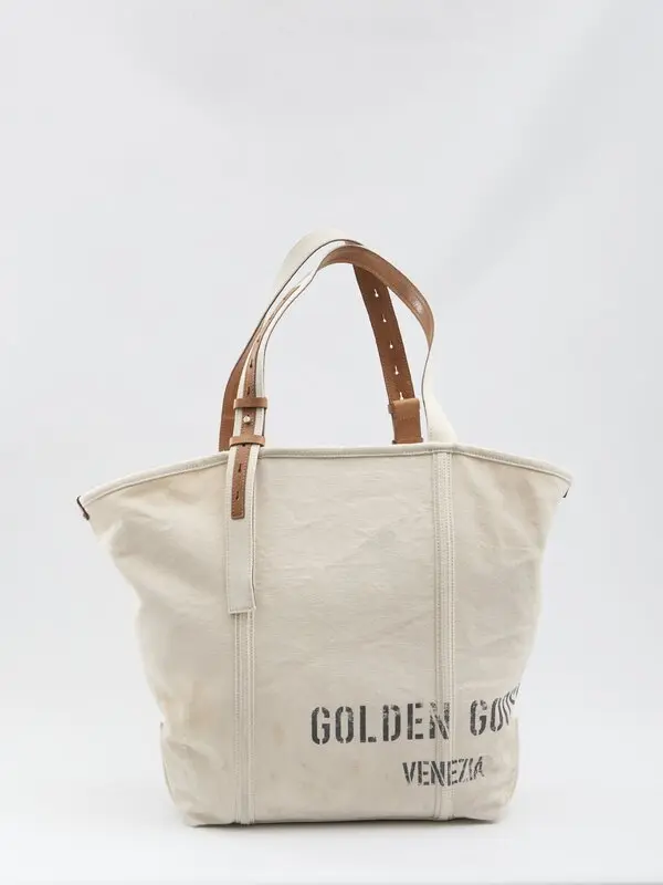 GOLDEN GOOSE Tote Bag - Ecru