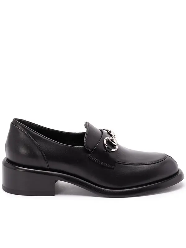 Gucci Jordaan Loafer In Leather With Horsebit Detail