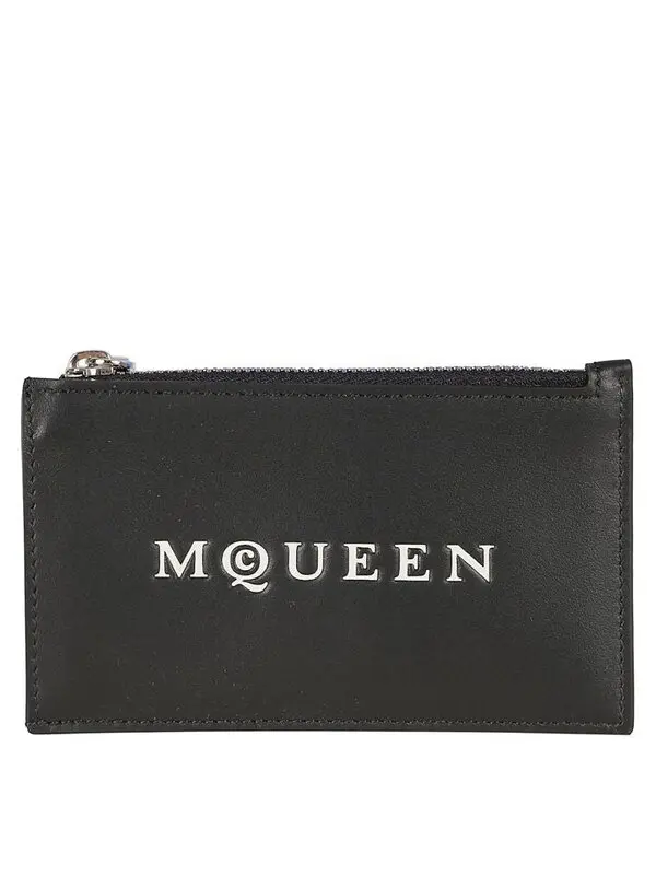 Alexander McQueen Mini Zip Card Case