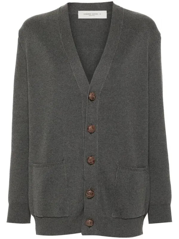 GOLDEN GOOSE Cotton Cardigan With Buttons