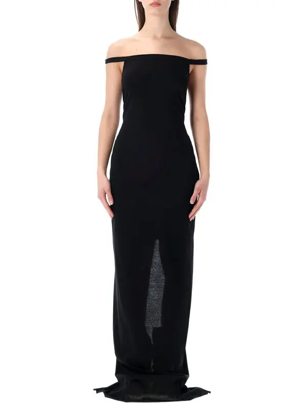Rick Owens Sleeveless Maxi Dress - Black