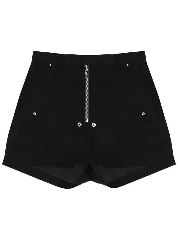 Rick Owens Tailored Shorts With Buffalo Horn Buttons