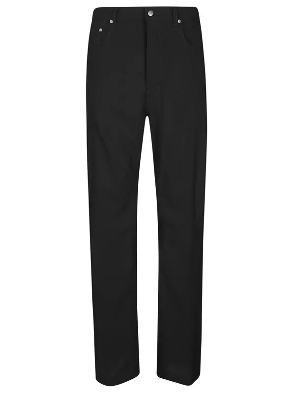 Rick Owens Slim-fit Trousers - Black