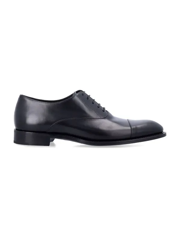 Saint Laurent Adrien Oxfords In Box Leather