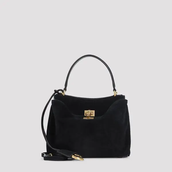 Balenciaga Mini Top Handle Handbag - Black
