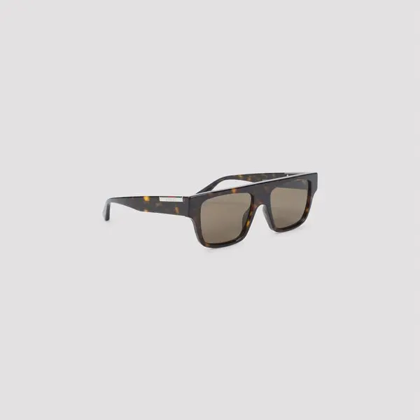 Gucci Rectangular Frame Sunglasses - Brown