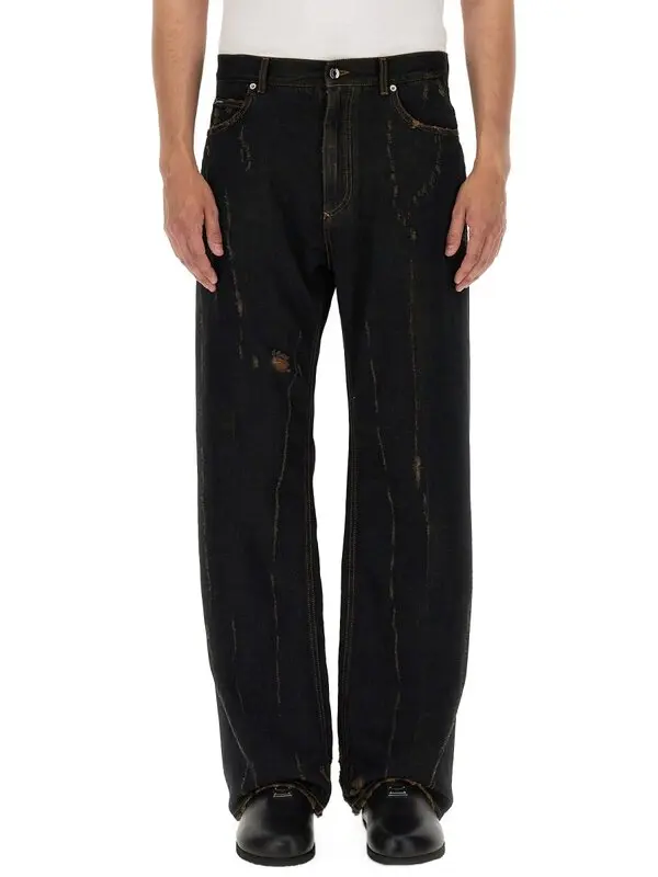 Dolce & Gabbana Distressed Denim Jeans