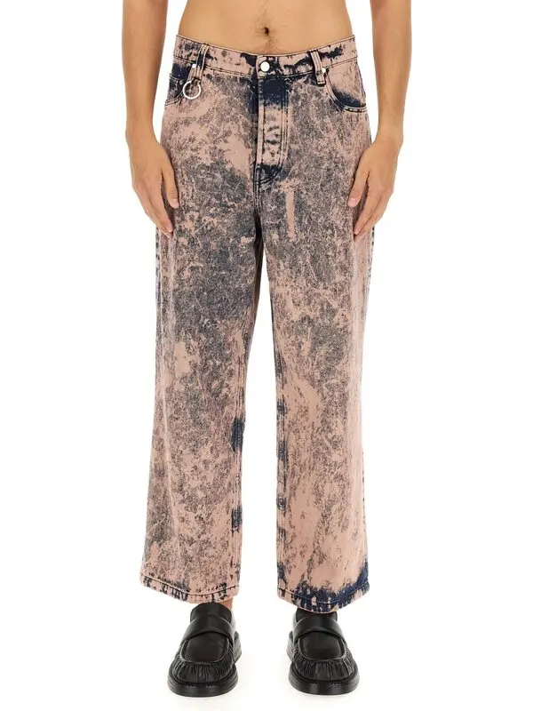 ÉTUDES District Overdyed Wide Leg Jeans