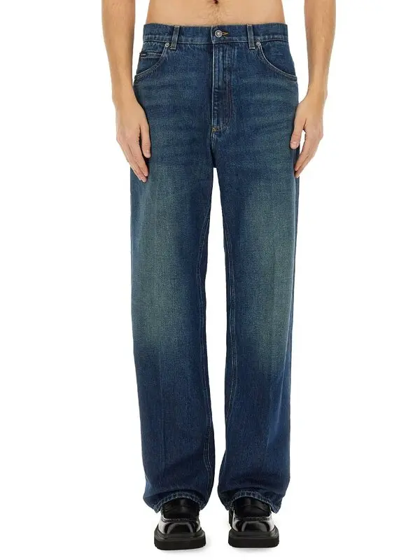 Dolce & Gabbana Oversize Jeans - Blue