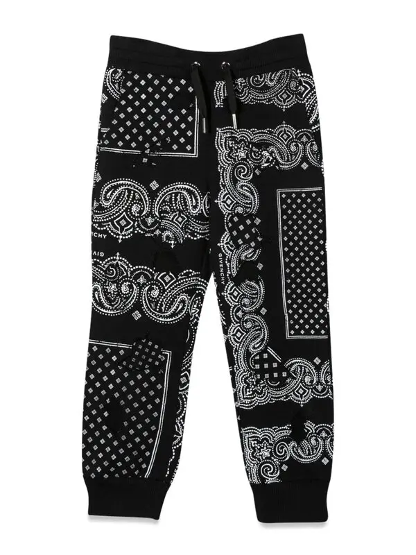 Givenchy Bandana Print" Joggers - Black