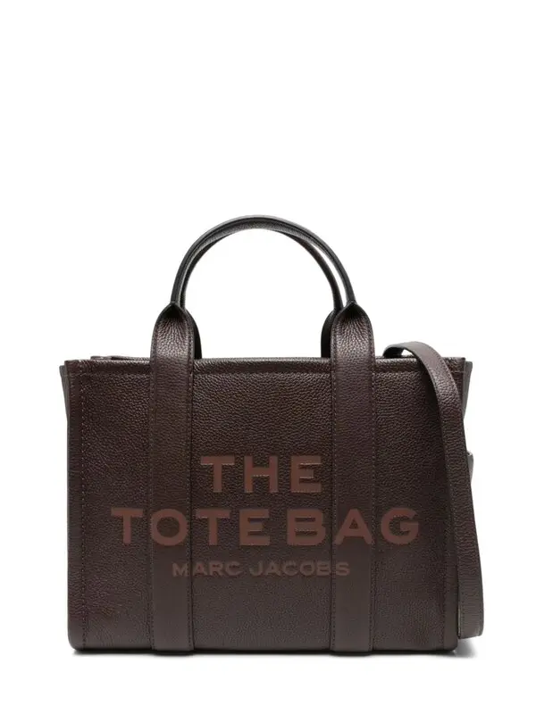 Marc Jacobs Leather Tote Bag - Brown