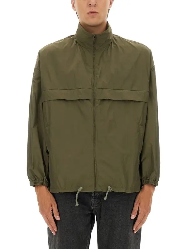 Saint Laurent Jacket In Water-repellent Serge