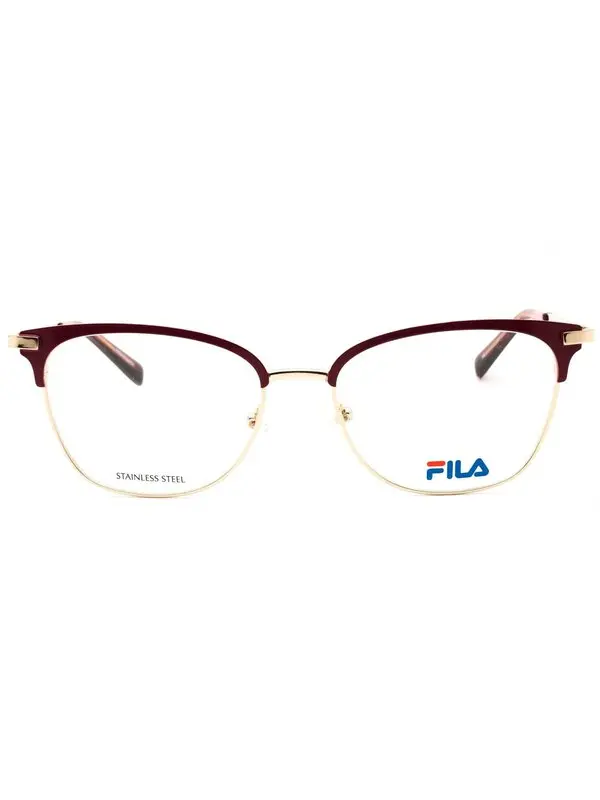 FILA Metal Cat Eye Eyeglasses - Black