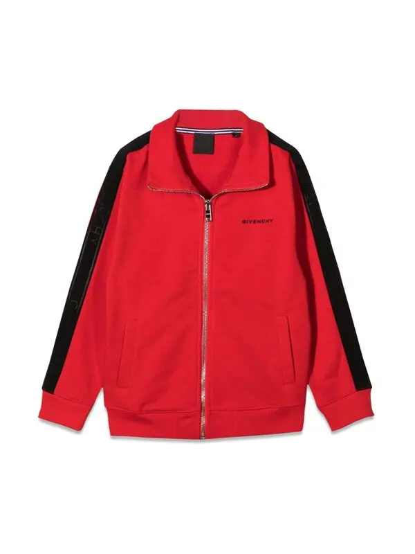 Givenchy Zip-up Cardigan With Logo Detail