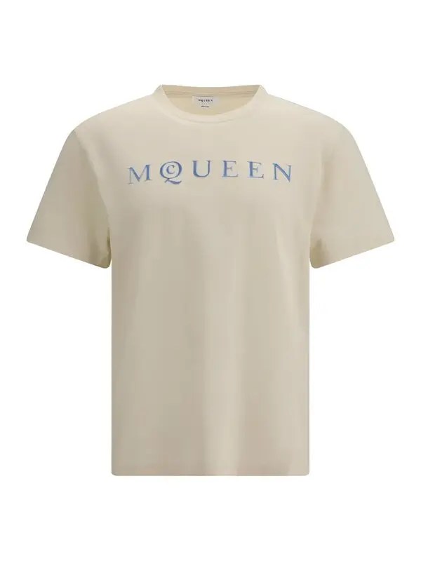 Alexander McQueen Signature Tee - Beige